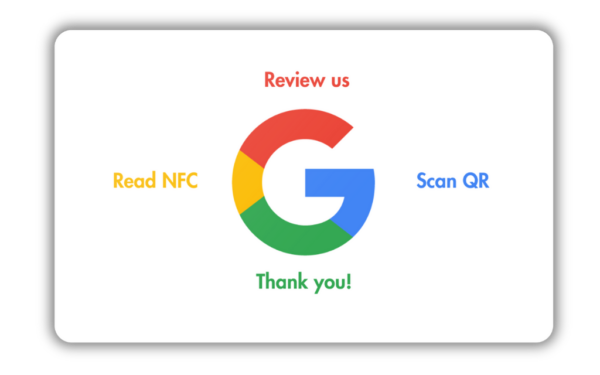 Google Review Card - ClickMe Smart Card